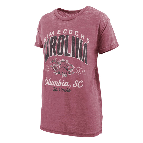 Pressbox Vintage Arch Boyfriend Short Sleeve T-Shirt | Palmetto Moon