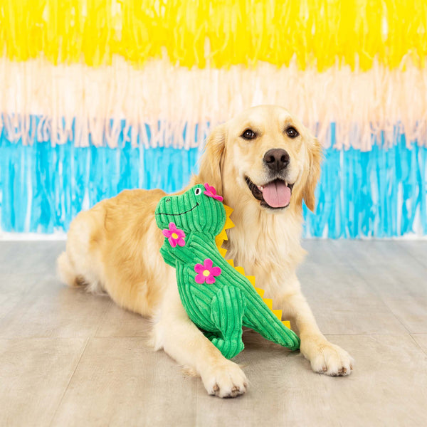 Fringe Studio Floral T-Rex Dog Toy | Palmetto Moon