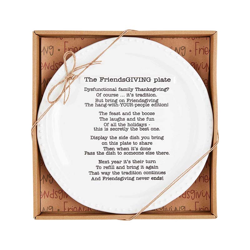 Family Plate Poem