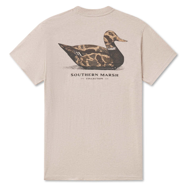 Southern Marsh Vintage Duck Decoy Short Sleeve T-Shirt | Palmetto Moon