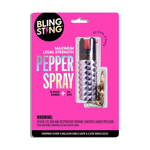 Bling Sting Studded Pepper Spray in Lavender | Palmetto Moon