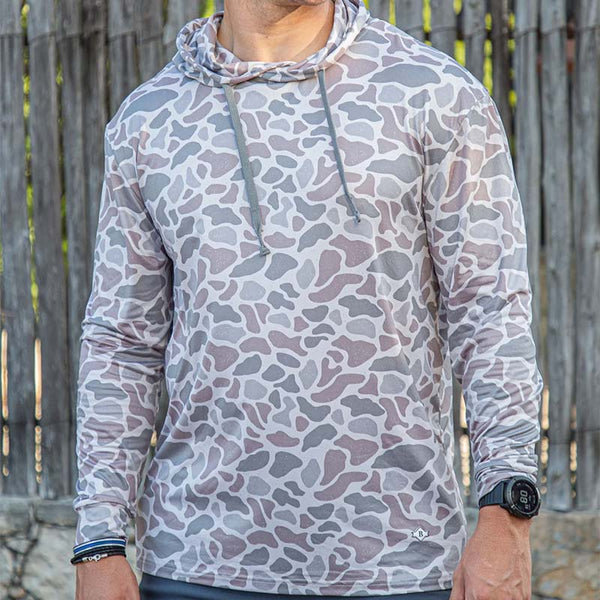 Burlebo Classic Deer Camo Performance Hoodie | Palmetto Moon