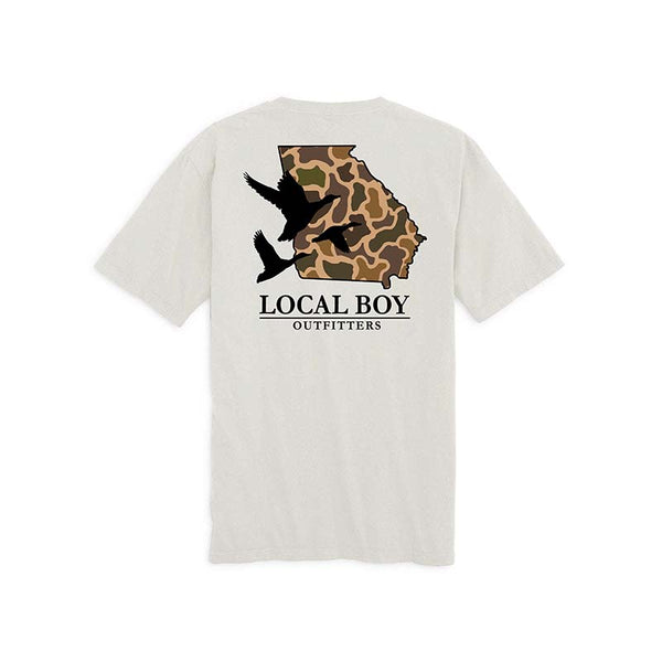 Local Boy Outfitters Georgia Camo Fill Short Sleeve T-Shirt | Palmetto Moon