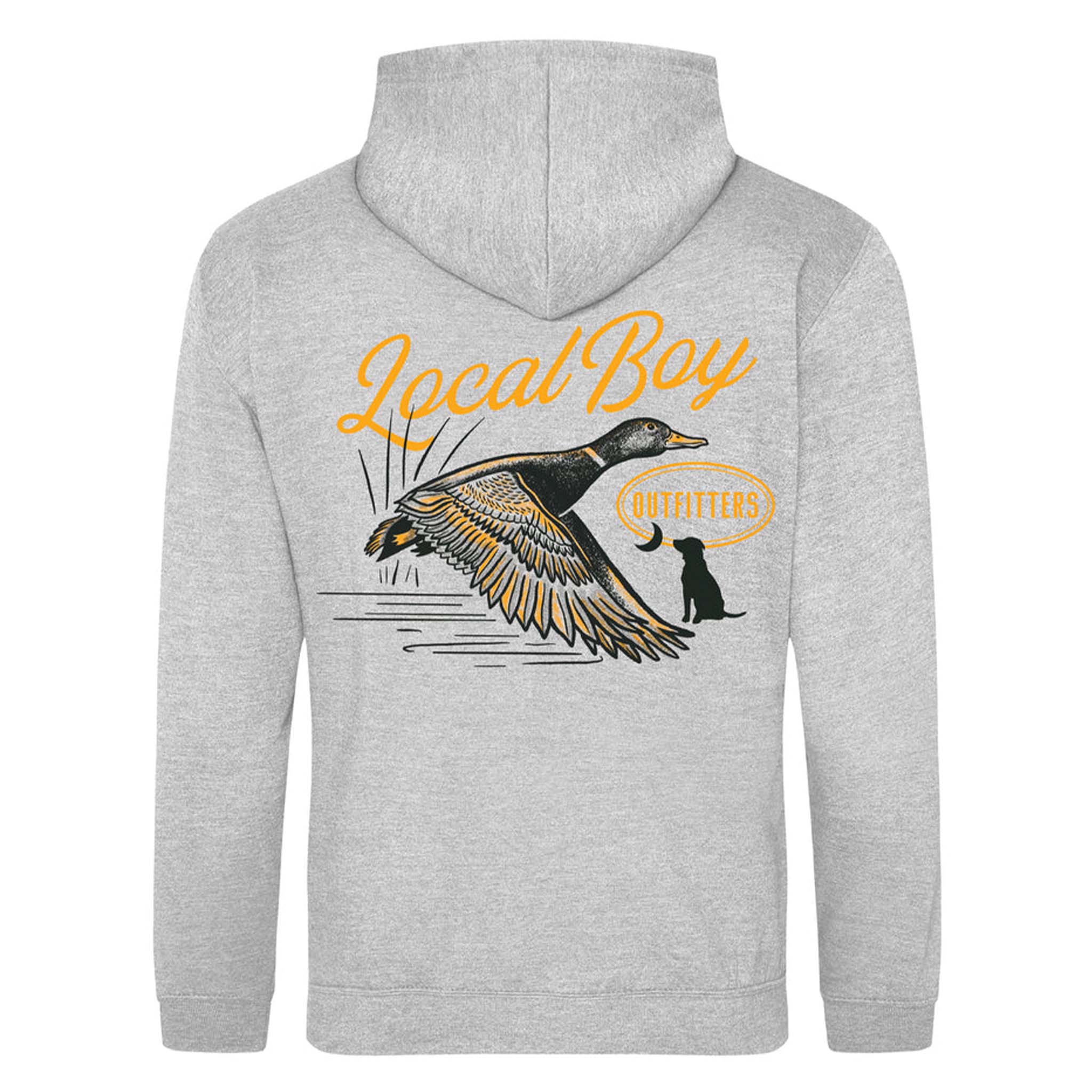 Local Boy Outfitters Moonlit Mallard Brushwood Hoodie in Heather Gray ...
