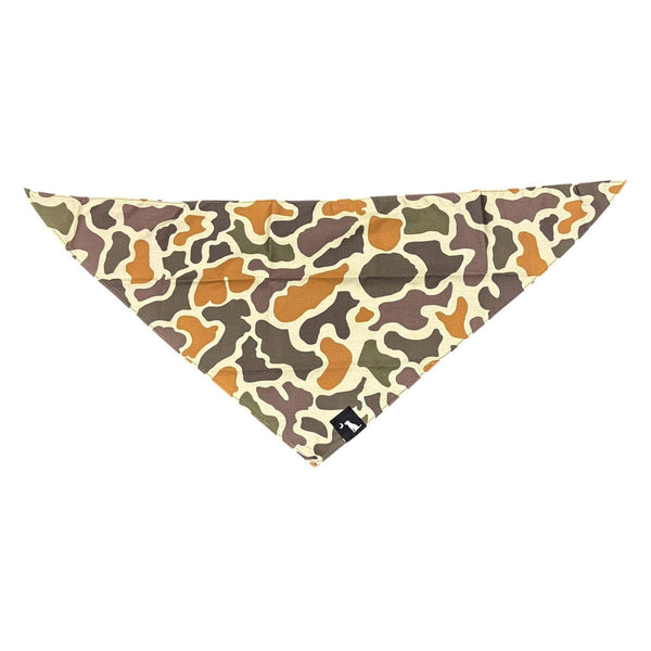 Local Boy Outfitters LBO Dog Bandana in Vintage Camo | Palmetto Moon