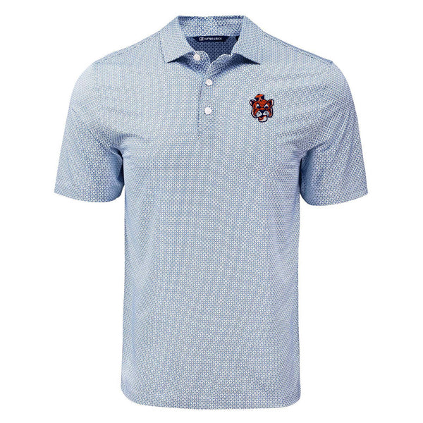 Cutter & Buck Auburn Diamond Dot Short Sleeve Polo | Palmetto Moon