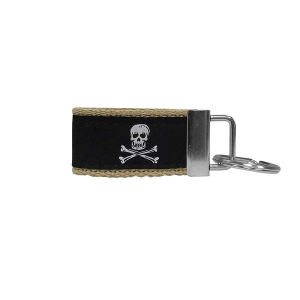 ZEP-PRO Jolly Roger Ribbon Key Fob | Palmetto Moon