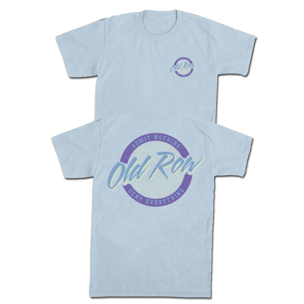 Old Row Circle Logo Short Sleeve T-Shirt in Chambray | Palmetto Moon