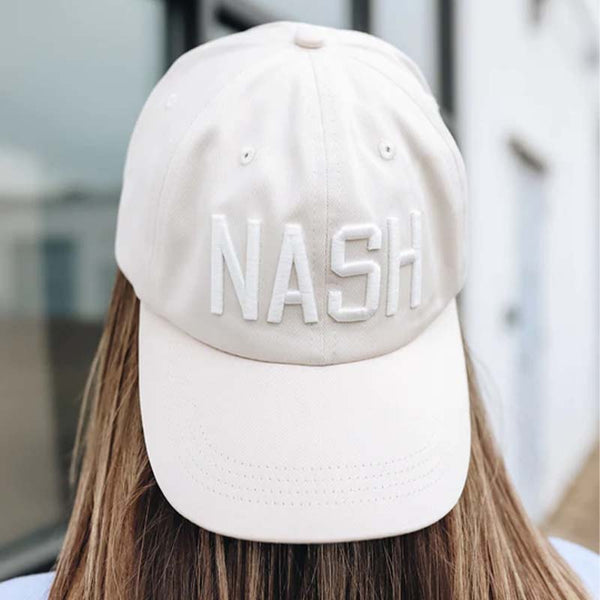 The Nash Collection Nash Hat in Coconut | Palmetto Moon