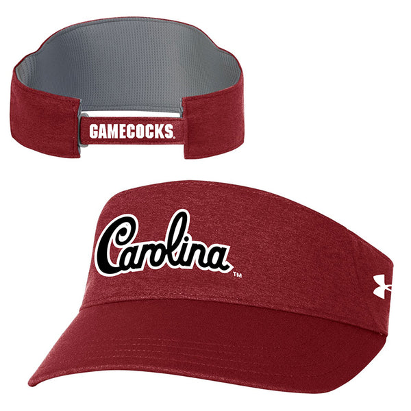 Under Aromur USC Script High Crown Visor | Palmetto Moon