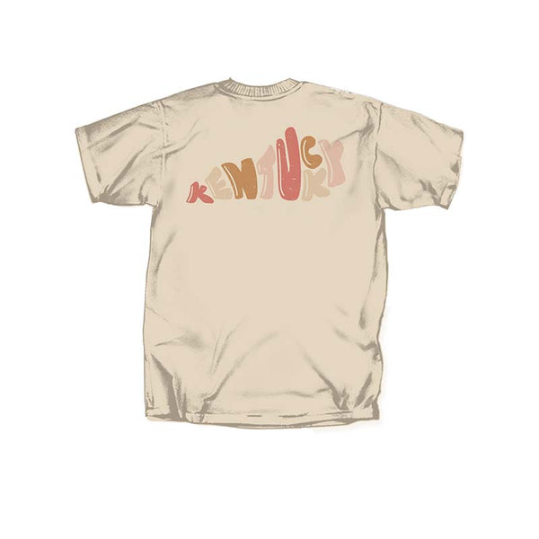 Youth Kentucky Bubble Letters Short Sleeve T-Shirt | Palmetto Moon