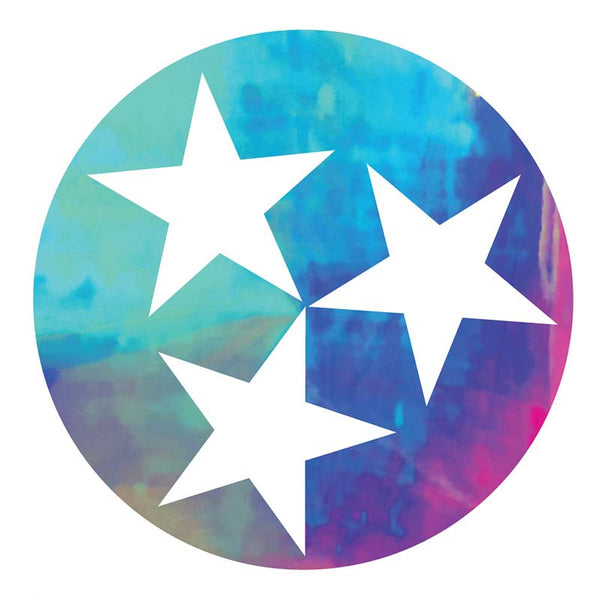 Tri-Star 6 inch Decal | Palmetto Moon